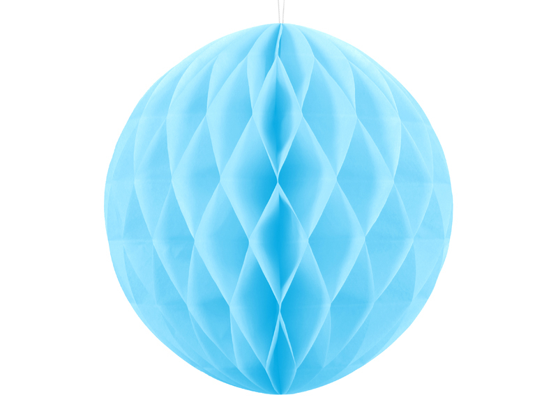Honeycomb Ball, sky-blue, 40cm - Designer decorations and ideas for ...