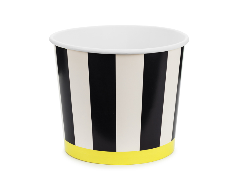 Snack Buckets Stripes, 14 cm, mix (1 pkt / 2 pc.) - Designer ...